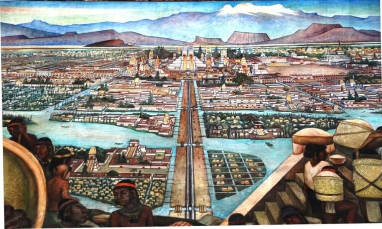 Tenochtitlán La Ciudad Azteca Que Surgió Del Lago